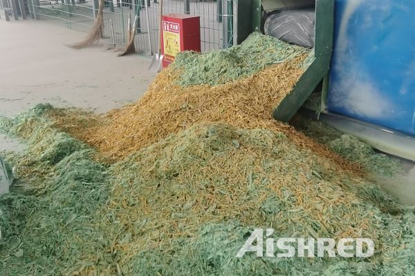 Glass-fibre-reinforced Plastic Recycling Shredding Machine | GEP ECOTECH