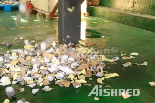 Paper Core Shredder Double Shaft | GEP ECOTECH