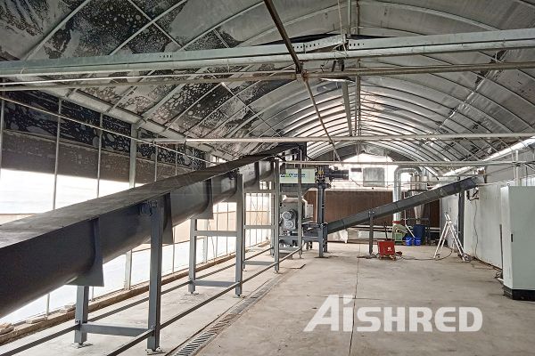 Food Waste Shredder Machine for Making Black Soldier Fly Feed | GEP ECOTECH